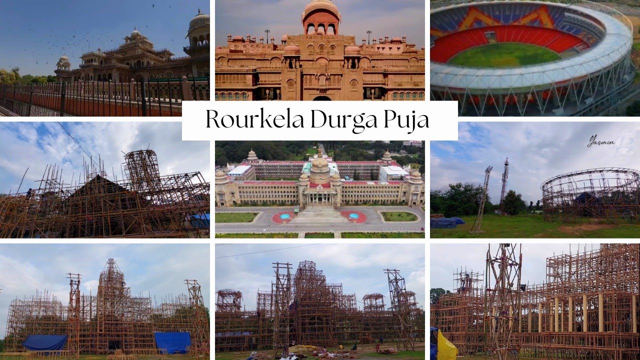 Durga Puja Rourkela preparation | Rourkela vlogs | Rourkela News - YouTube