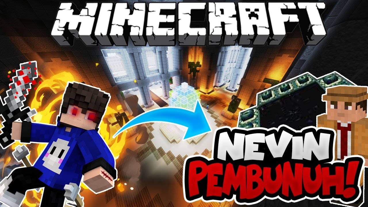NEVIN JADI PEMBUNUH !? (Minecraft Murder Mystery Indonesia) - YouTube