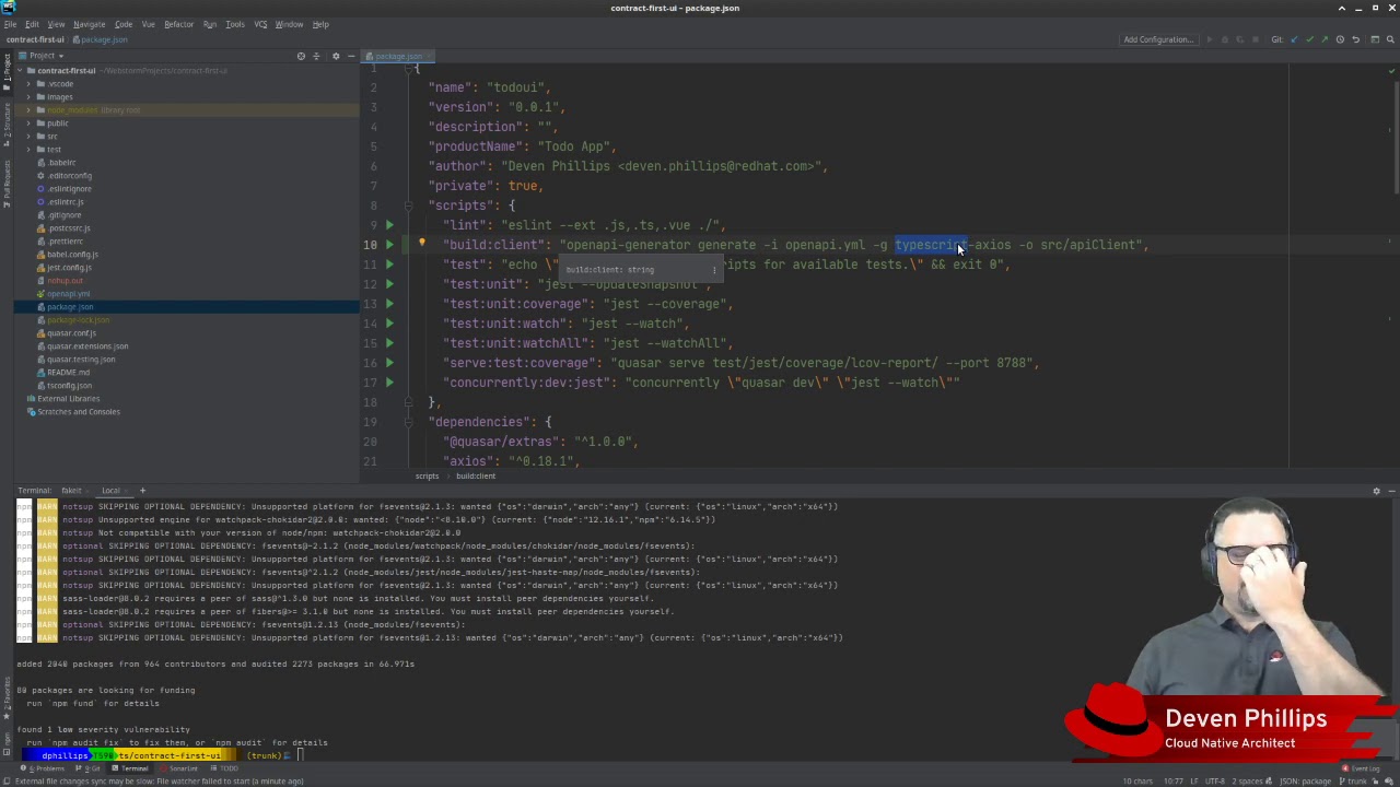 Contract-First For UI Development - YouTube