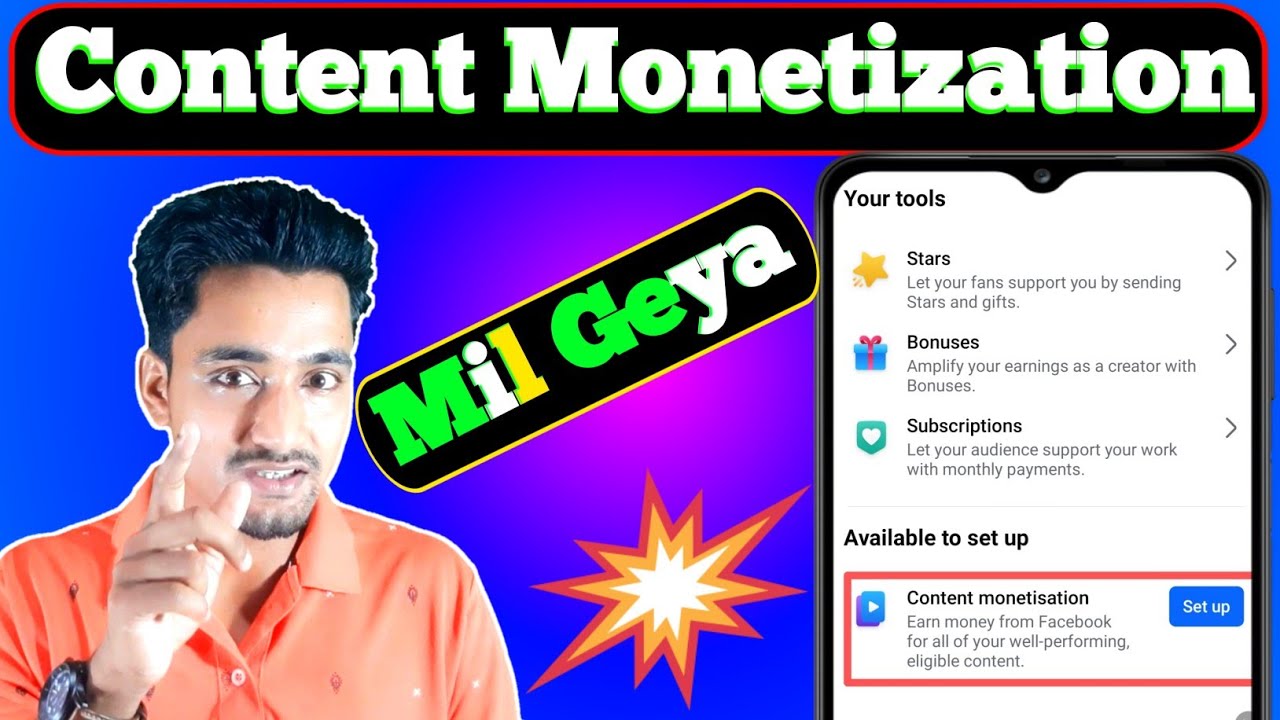 🔥Content Monetization Set Up Facebook🔥| How to Set Up Facebook Content ...