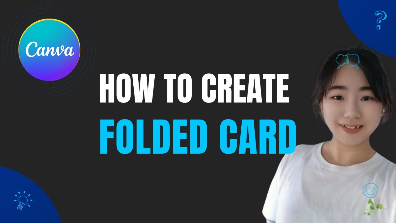 How to create a folded card in Canva | Step-by-Step Tutorial - YouTube