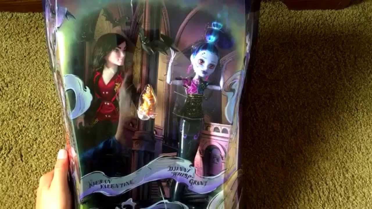 Monster high SDCC 2015 Valentine & Whisp Grant Review - YouTube