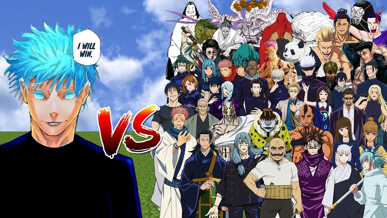 Satoru Gojo (Culling Game) vs All Jujutsu Kaisen Verse - YouTube