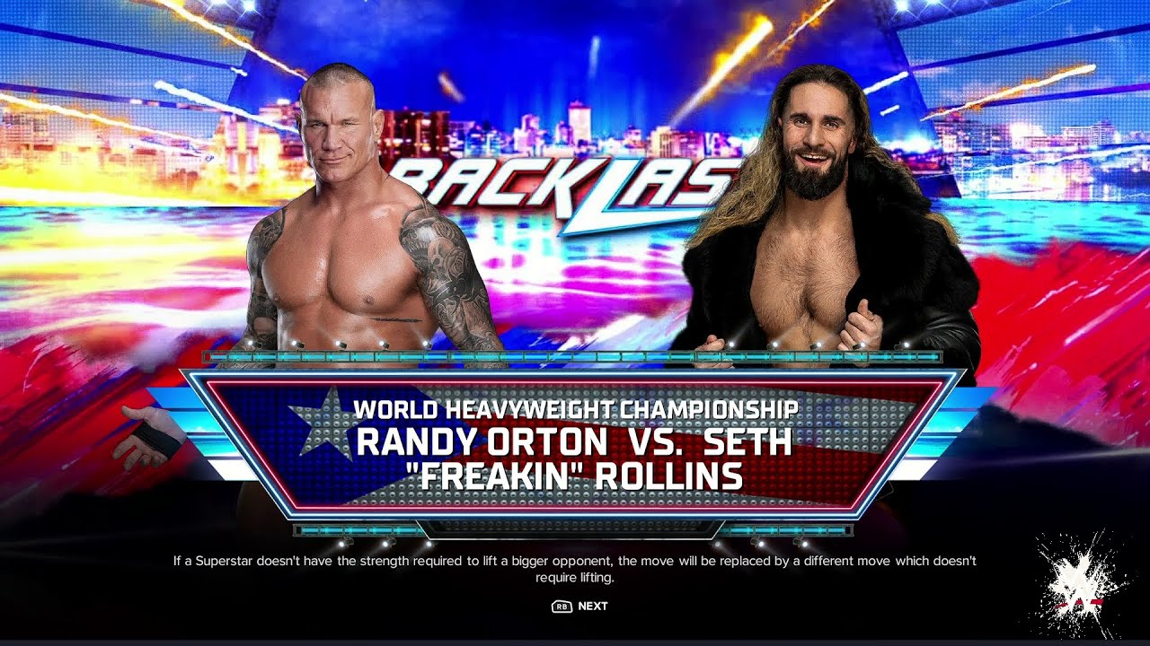 Randy Orton vs. Seth Rollins - Extreme Rules Match for the World Titles ...