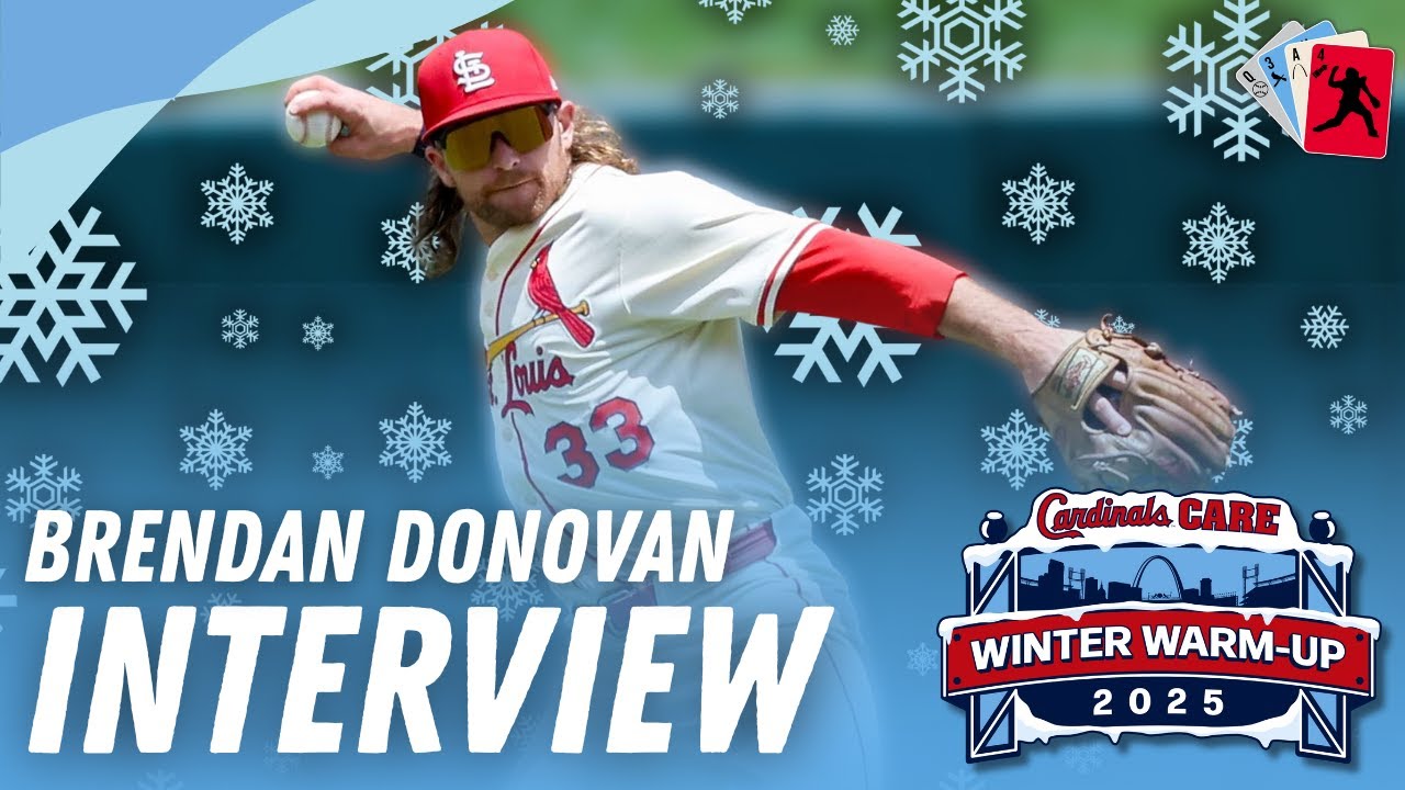 Brendan Donovan Interview | 2025 Cardinals Winter Warm-Up - YouTube