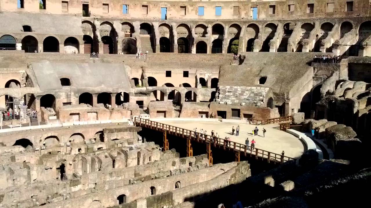 See inside the Roman Coliseum - YouTube