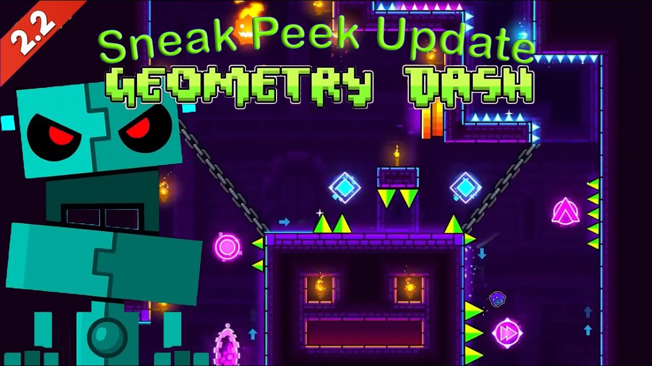 РЕАКЦИЯ НА НОВЫЙ SNEAK PEEK ДЕМОНА EXPLORERS В GEOMETRY DASH 2.2 UPDATE SNEAK PEEK 2 - YouTube