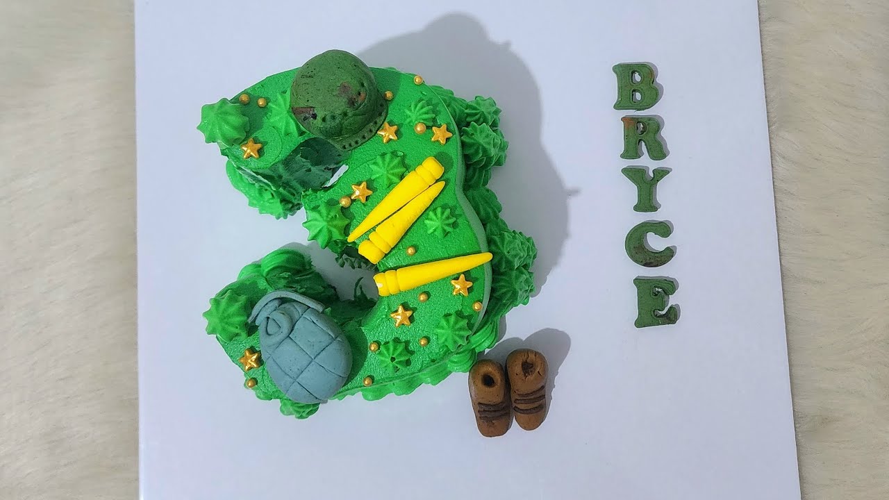 Mini number cake ideas for boys | easy - YouTube