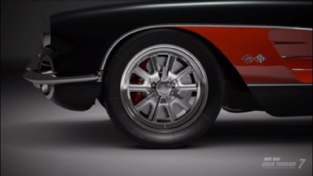 Gran turismo 7-CHEVROLET CORVETTE C1 1958 Engine Swap - YouTube
