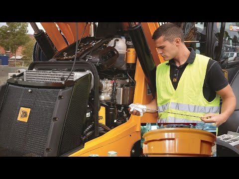 JCB transmission oil servicing/how to JCB transmission oil service ...