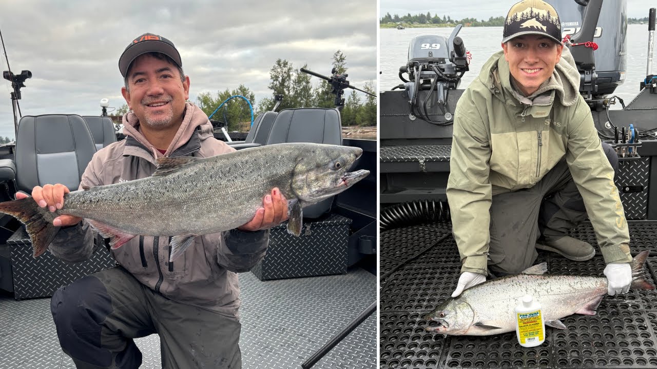 Summer Chinook Fishing on the Willamette River Fathers Day Weekend ...
