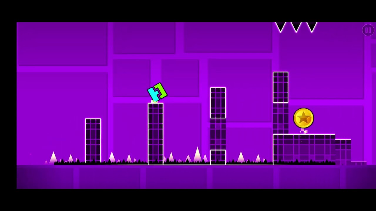 Playing Geometry Dash Part 3 - YouTube
