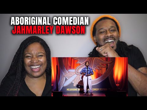 🇦🇺 American Couple Reacts ABORIGINAL COMEDIAN Jahmarley Dawson - Deadly Funny National Grand Final\