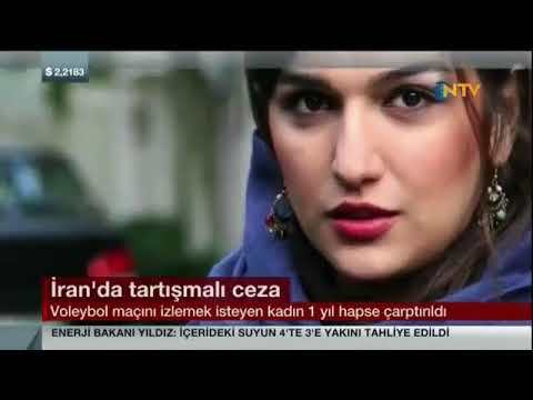 İranlı kadın maç izledi diye ceza almıştı