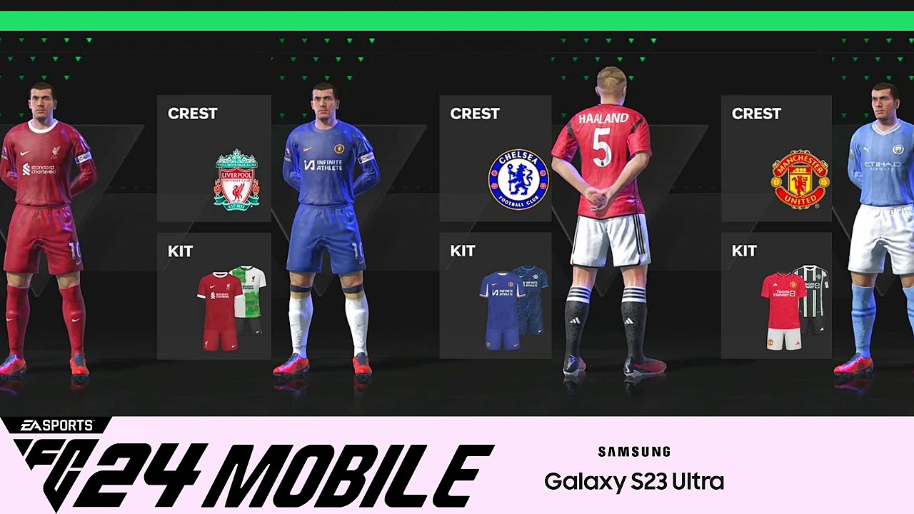 FC Mobile 24 Customization And New Features / Samsung Galaxy S23 Ultra ...