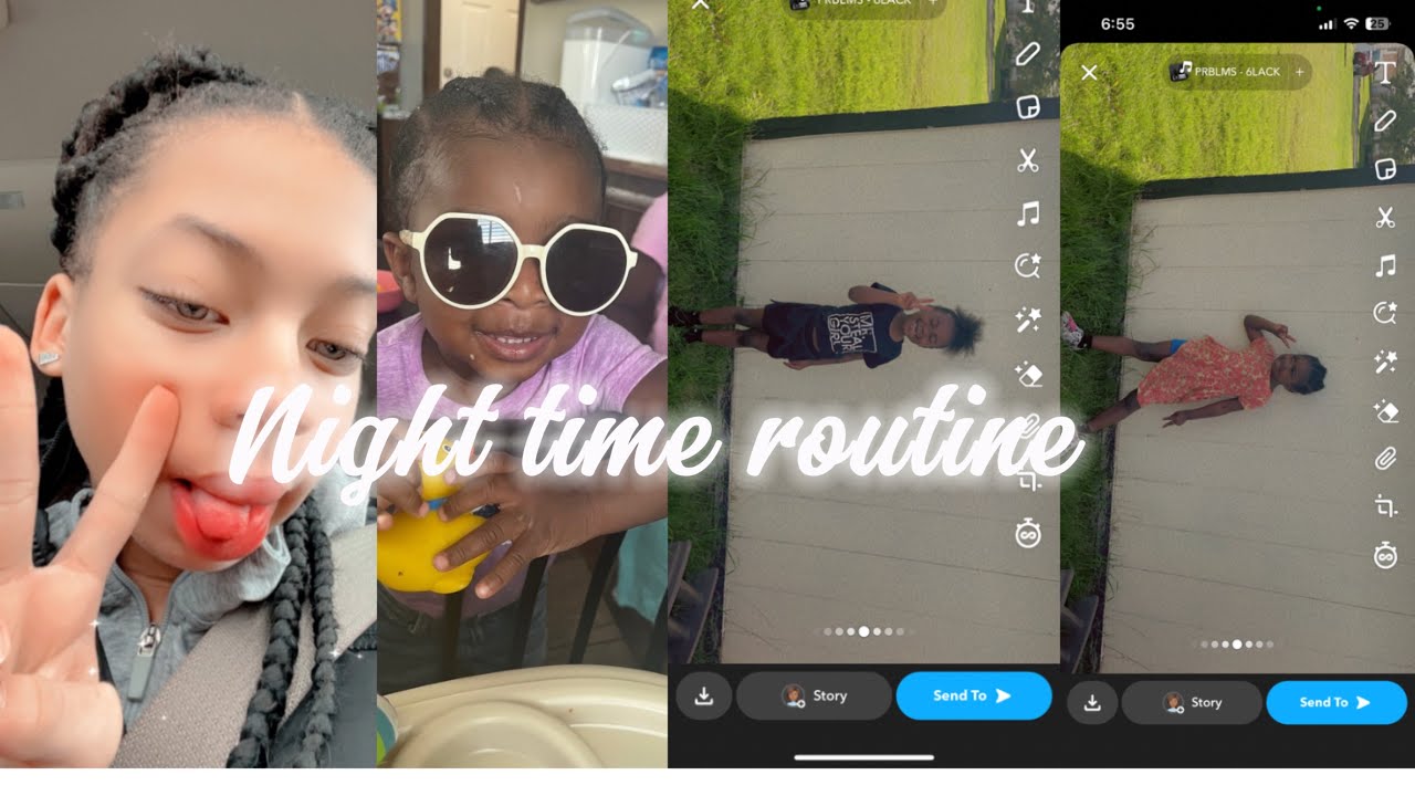 Night time routine - YouTube