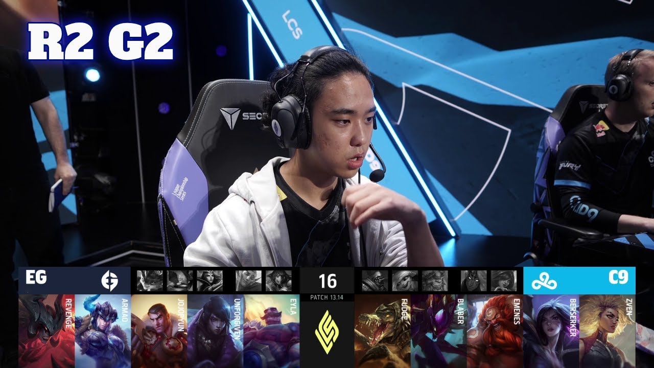 C9 vs EG - Game 2 | Round 2 Playoffs S13 LCS Summer 2023 | Cloud 9 vs Evil Geniuses G2 full ...