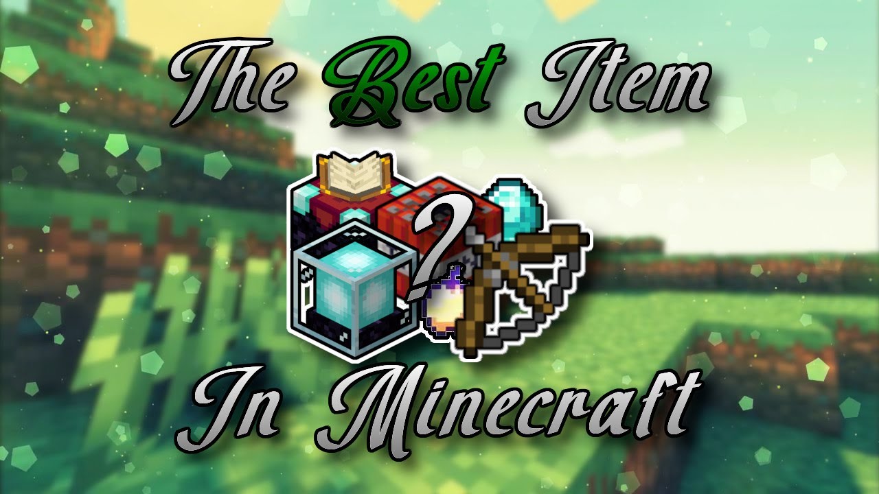 What is the BEST item in Minecraft? - YouTube