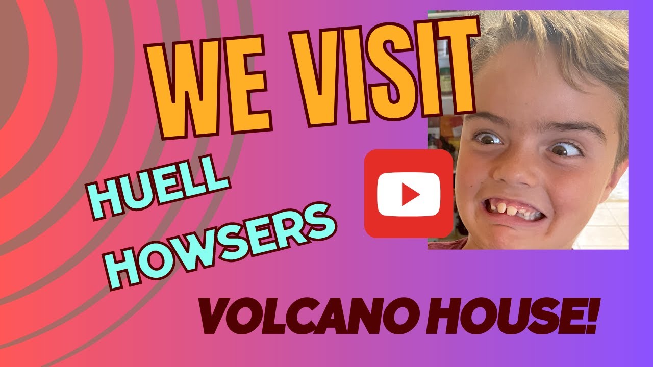We visit Huell Howser's 'Volcano House'! - YouTube