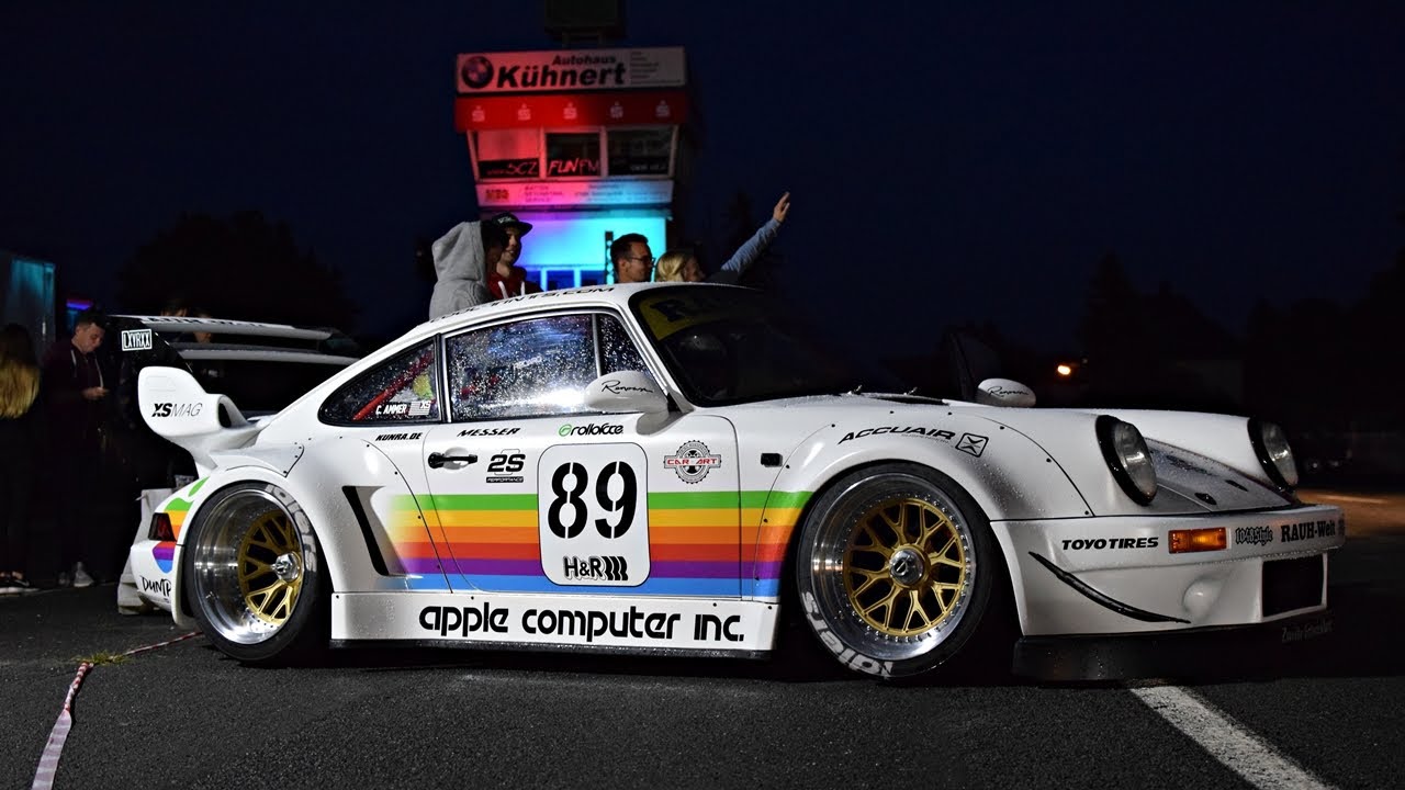 NEW BUILT RWB Austria #2 getting loaded on the trailer @ L8 Night 2017 ...