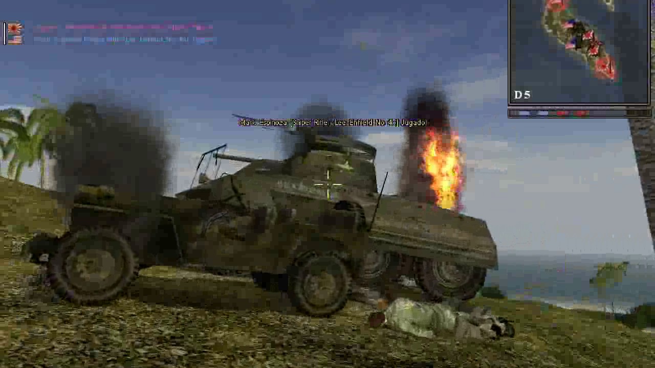 Battlefield 1942 mod battlefield 1941 map guadalcanal allied - YouTube