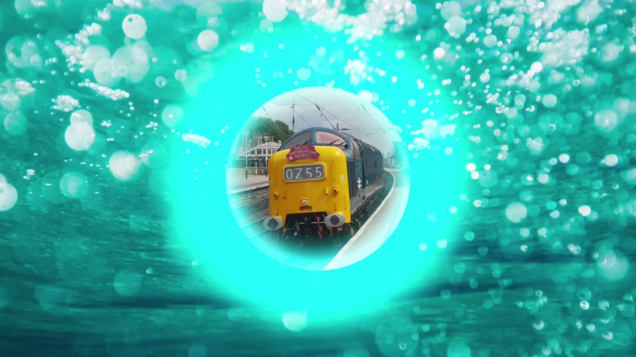 Class 55 Deltic With a famous Tune on the horn ... - YouTube