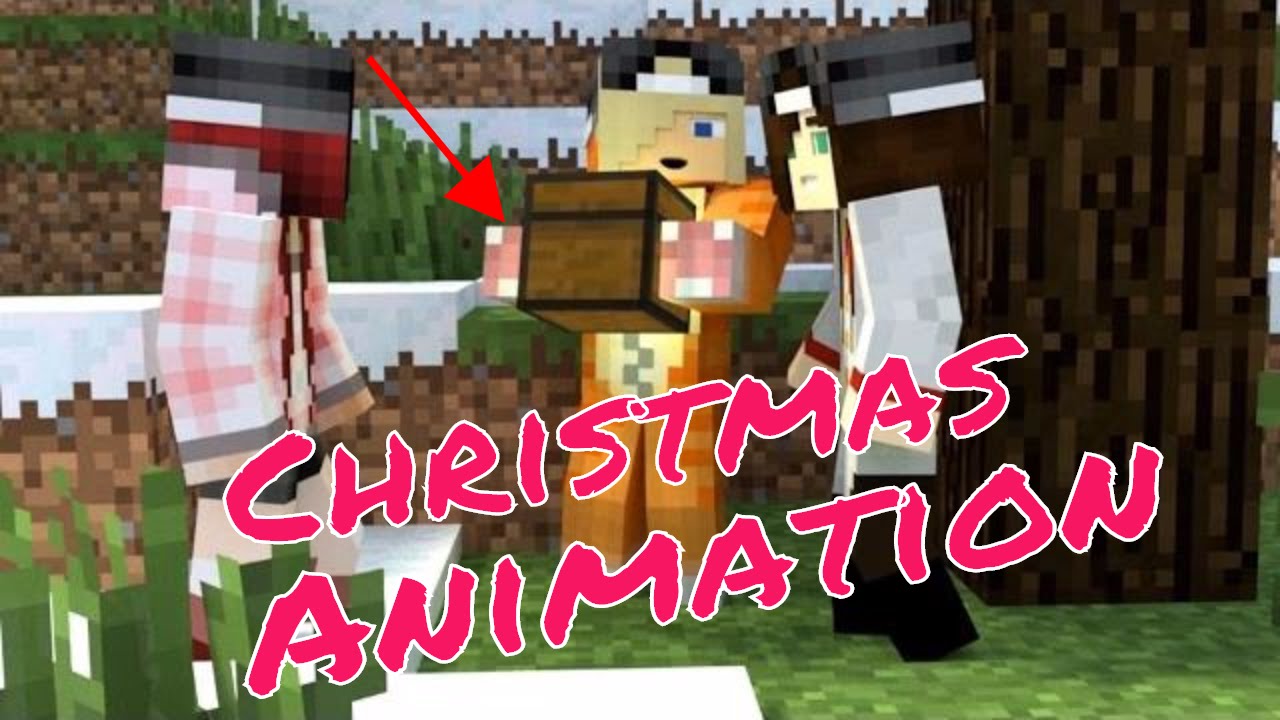 Minecraft Christmas Animation! funny holiday roleplay & comedy X-mas ...