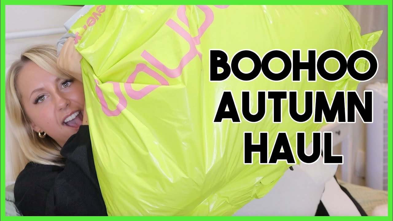 BOOHOO AUTUMN HAUL - YouTube