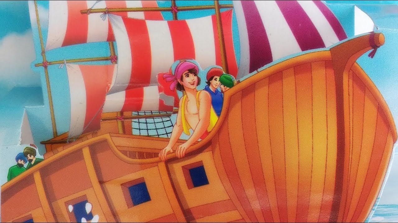 Sindbad the sailor and treasure island bedtime stories for kids - YouTube