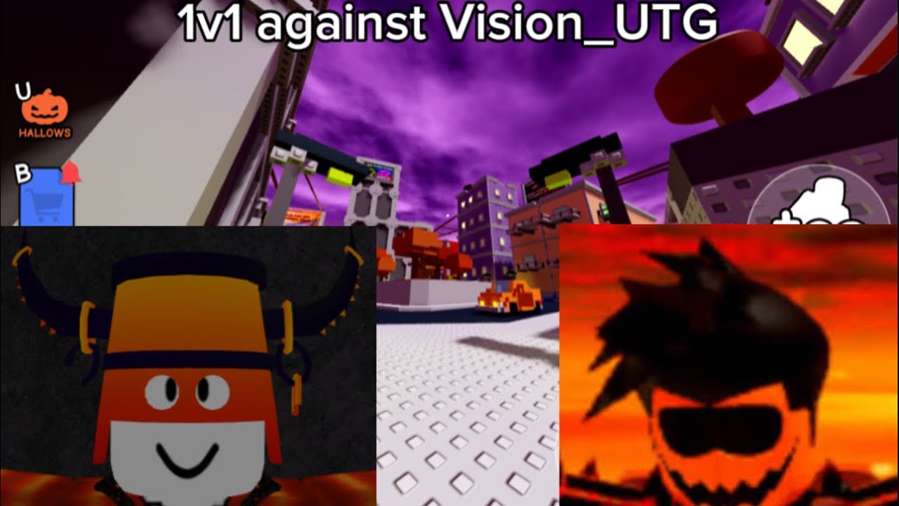 1v1 Against @Vision_UTG In Untitled Tag Game - YouTube