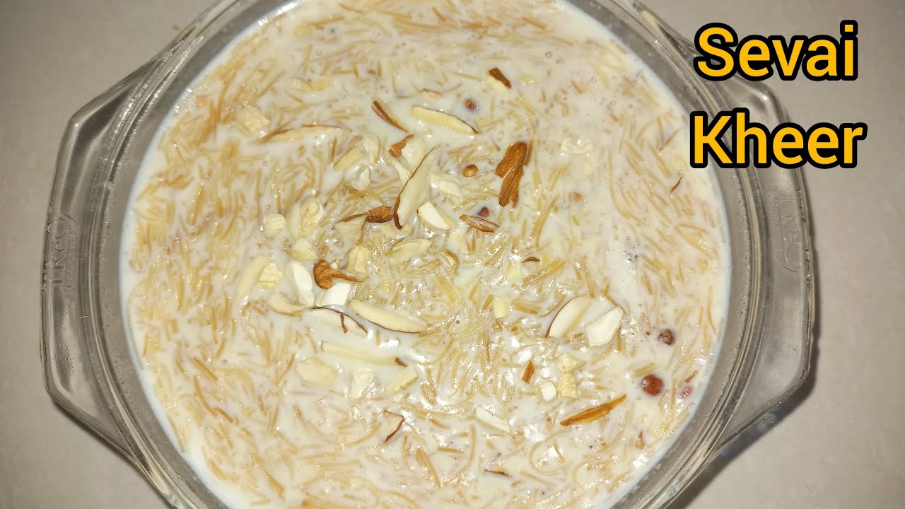 Instant Sevai Kheer | Seviyan kheer recipe - YouTube