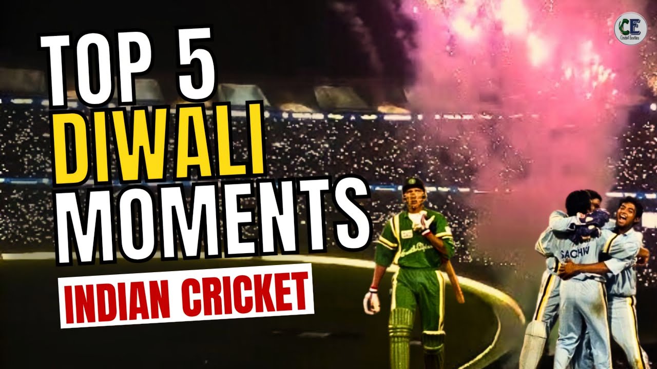 Top 5 Unforgettable Diwali Moments of Indian Cricket Team - YouTube
