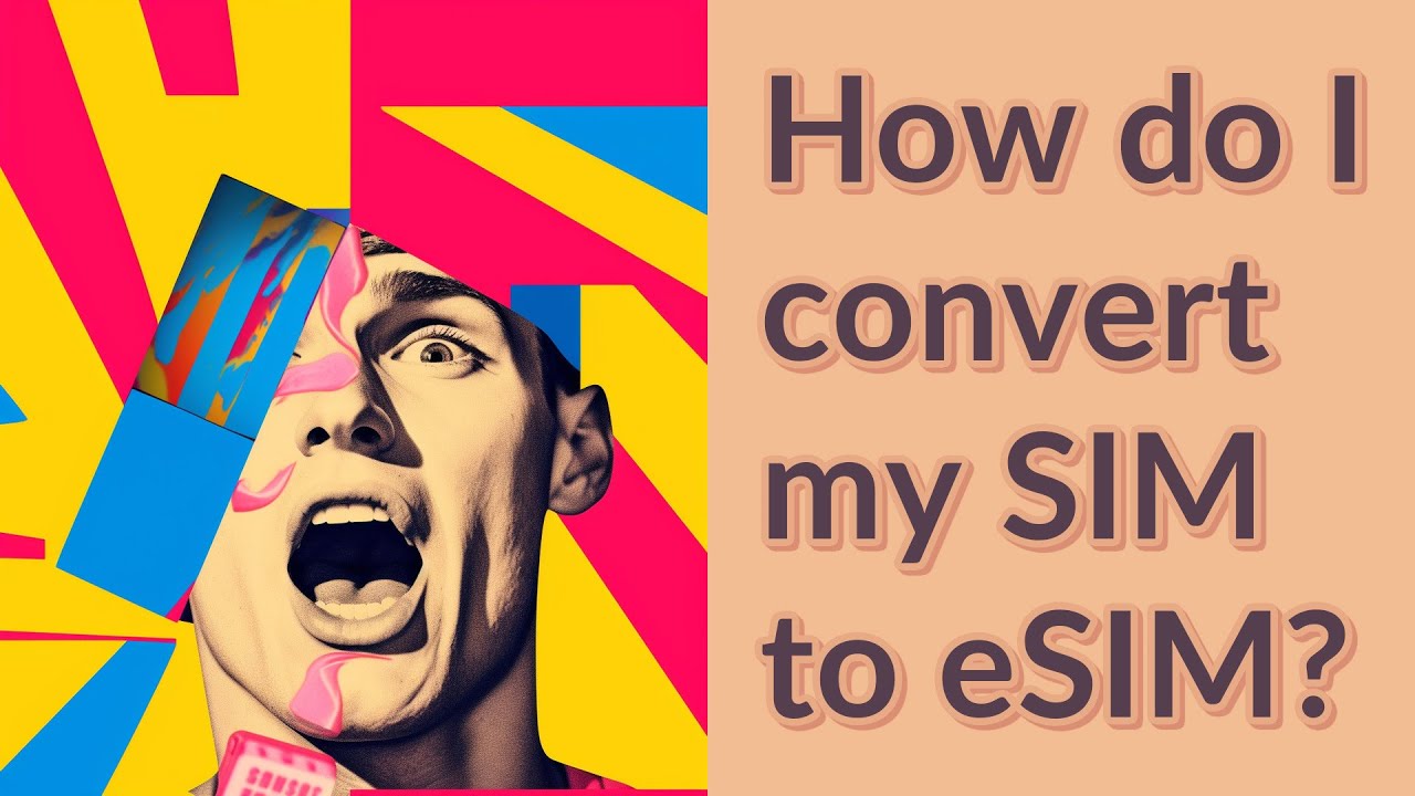 How do I convert my SIM to eSIM? - YouTube