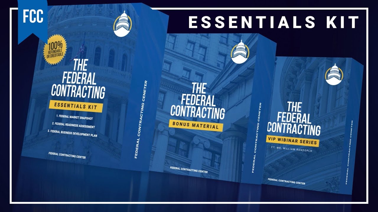 The Federal Contracting Essentials Kit [Federal Contracting Center ...