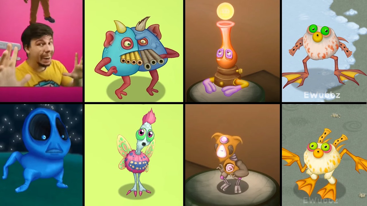 ALL Monsters Fanmade | My Singing Monsters - YouTube