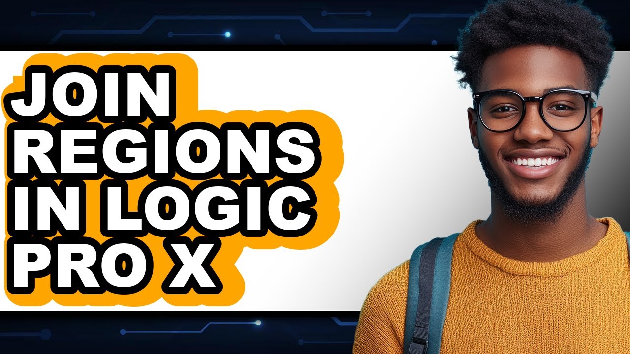 How to Join Regions in Logic Pro X - Step by Step - YouTube