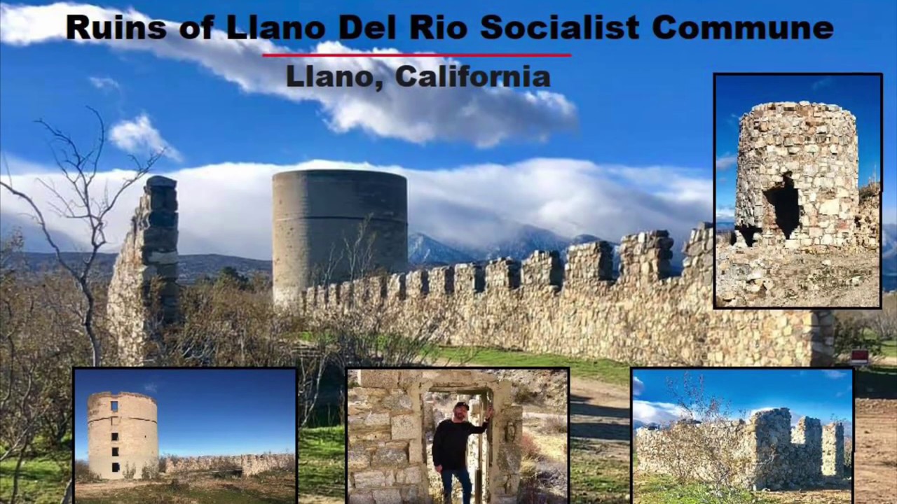 Ruins of Llano Del Rio Socialist Commune - YouTube