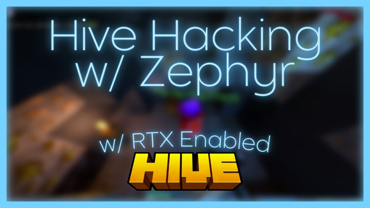 Zooming on The Hive w/ Zephyr Client! | Minecraft Bedrock Edition ...