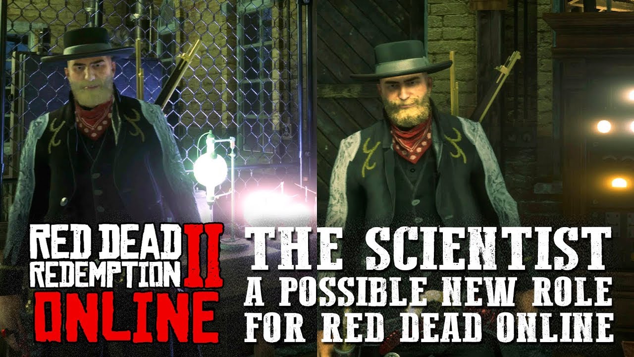 RED DEAD ONLINE - THE SCIENTIST A POSSIBLE ROLE FOR RDR2 - FLYING ...