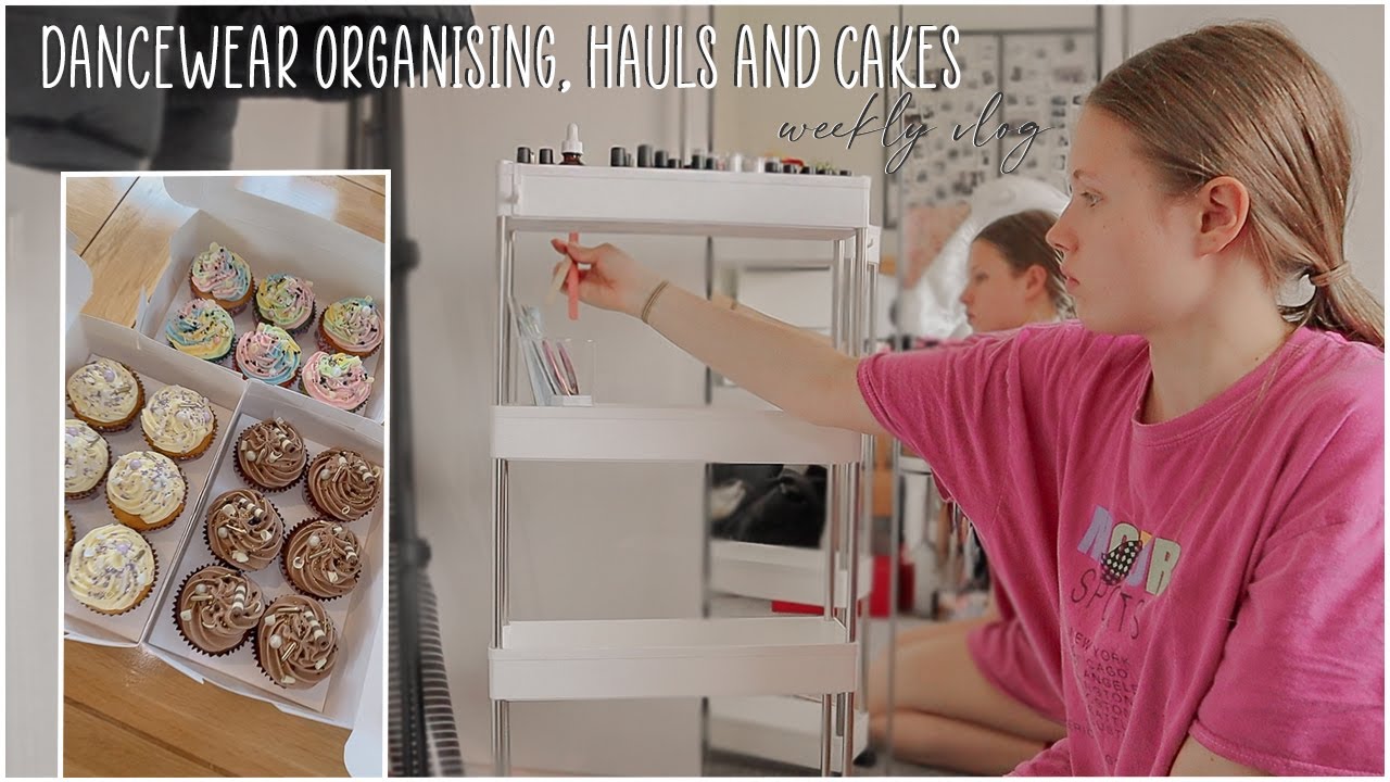 Organising My Dancewear, Primark + Cake Decorations Haul | WEEKLY VLOG ...