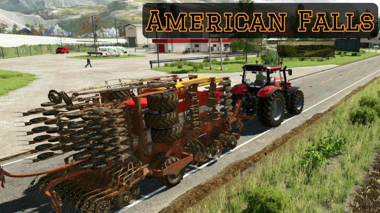 A Good Days Work Doing A Planting Contract #7 | American Falls | FS22 ...