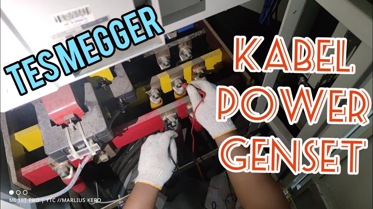 Tutorial Tes Megger Kabel Power Genset - YouTube