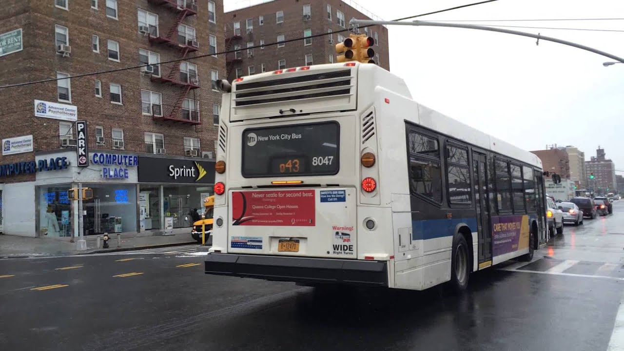 MTA NYCT Bus : NovaBus LFS #8047 on the Q43 at Hillside Avenue & 178th ...
