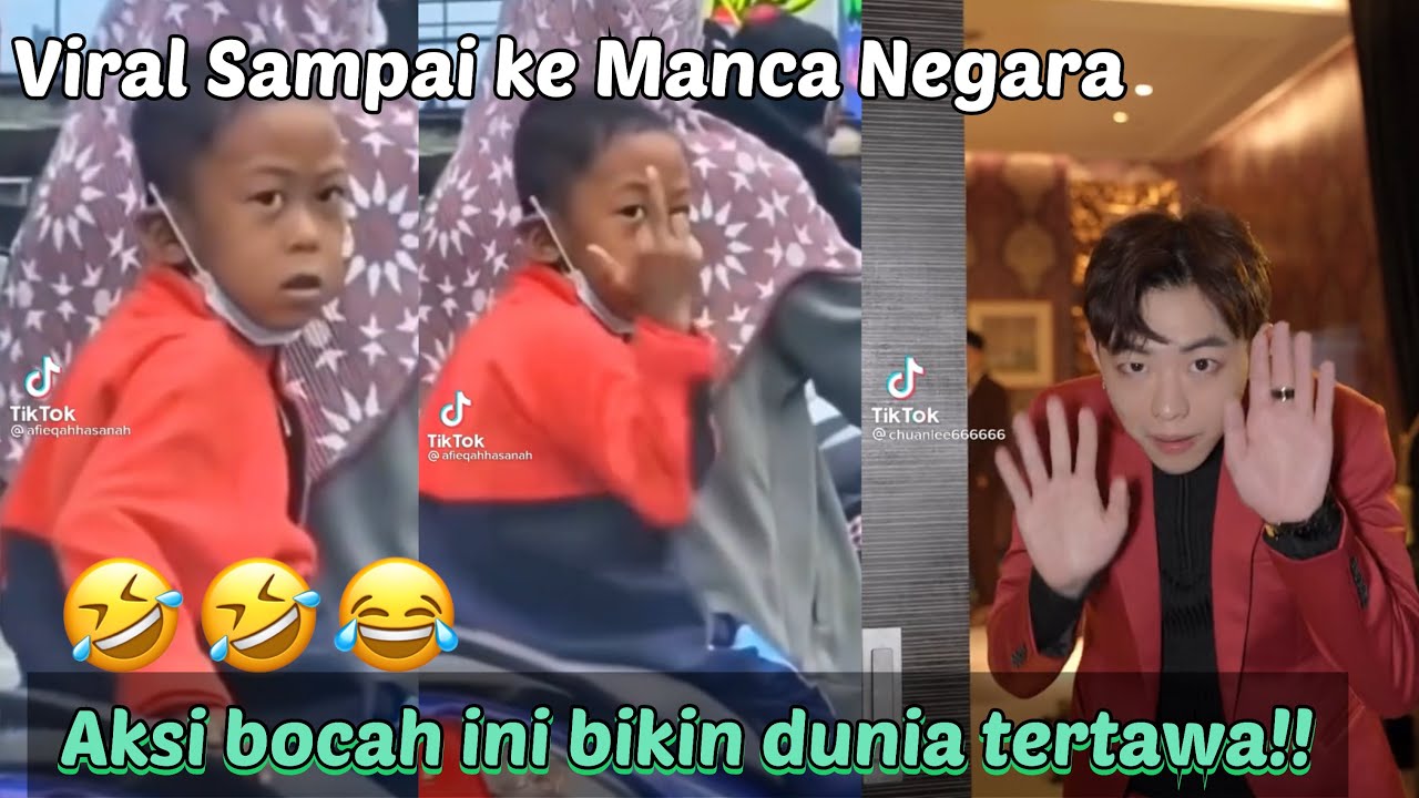 Viral bocil Thailand ini Ngancungin jari tengah di lampu merah 🤣 - YouTube