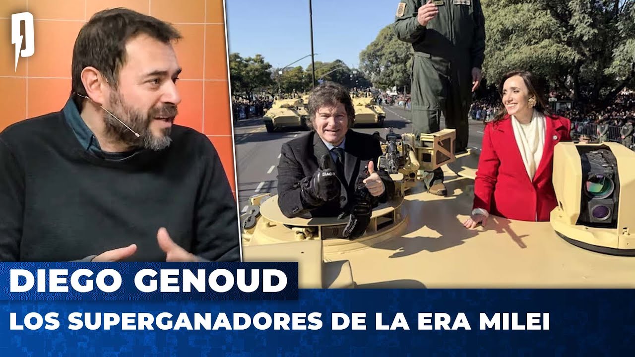 LOS SUPERGANADORES DE LA ERA MILEI | Diego Genoud en Argentina Política ...