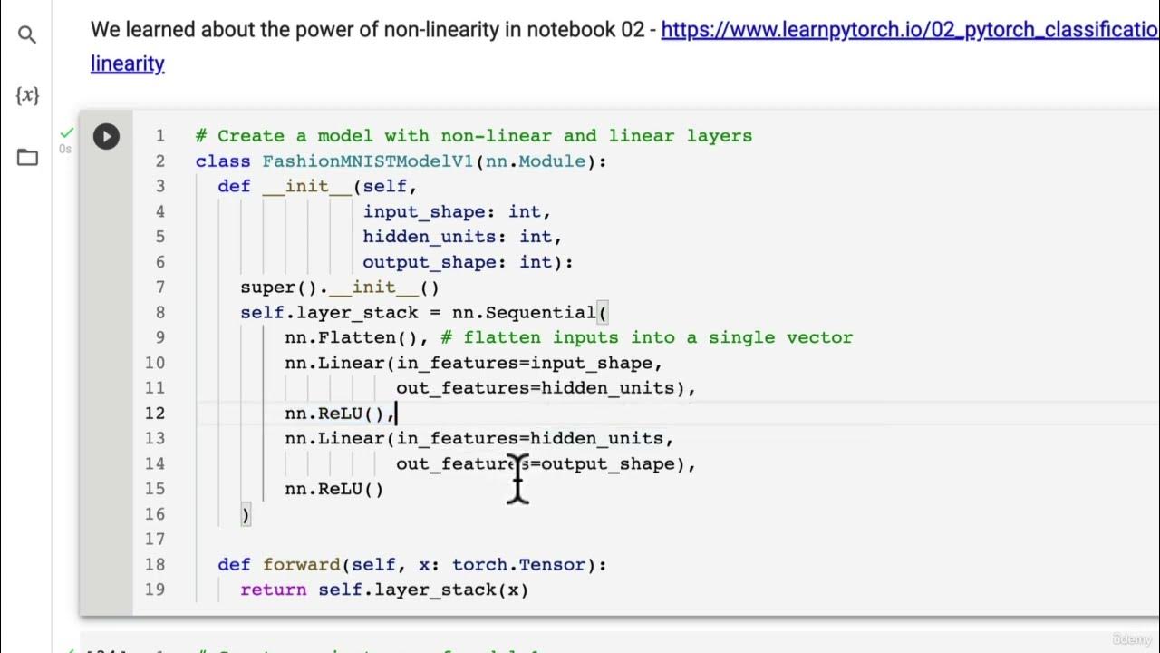16. Mode 1 Creating a Loss Function and Optimizer - YouTube