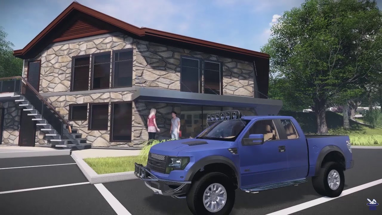 3D Realistic Animation Architecture Visualization with Renders. Texas ...