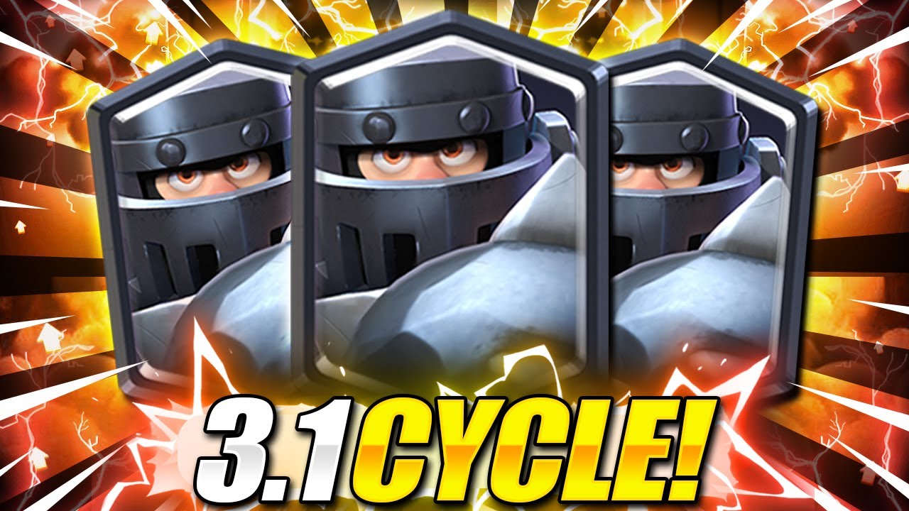 INFINITE CYCLE!! NEW MEGA KNIGHT DECK IS TAKING OVER CLASH ROYALE ...