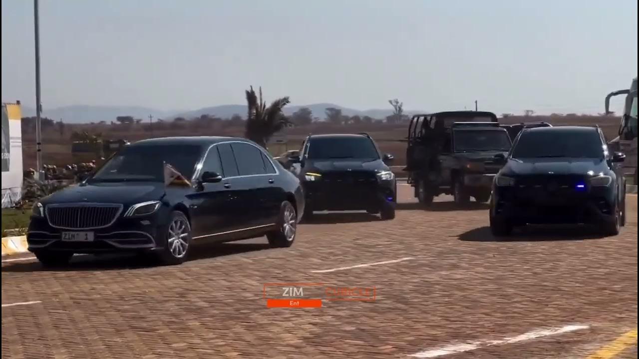 “Zimbabwe’s Presidential Motorcade in Harare! 🇿🇼🚓 - YouTube