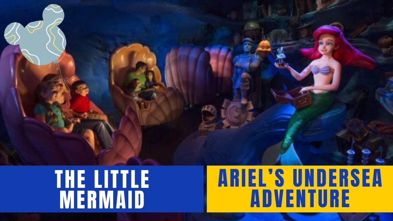 The Little Mermaid: Ariels Undersea Adventure FULL Ride POV | Walt ...